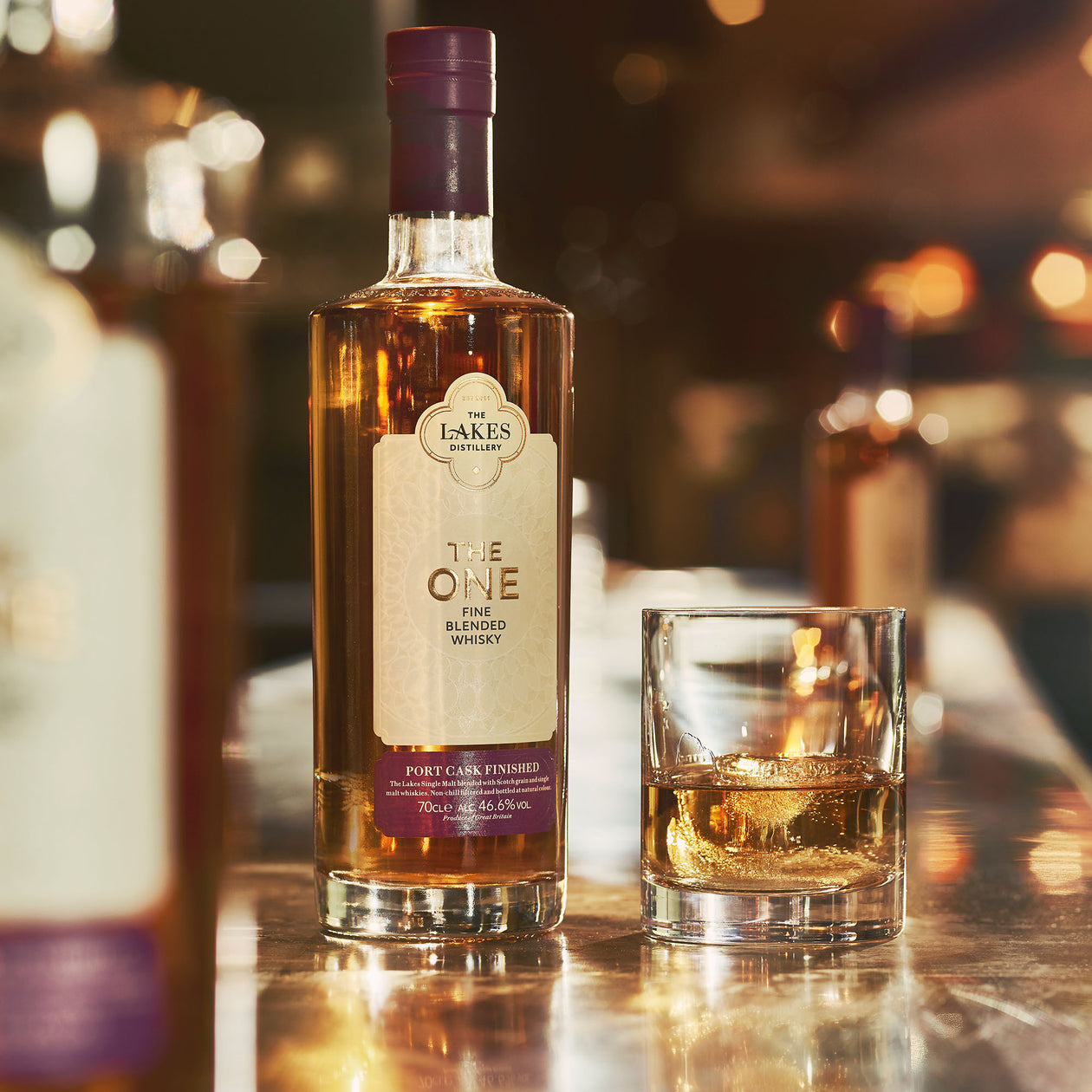 The One Fine Blended Whisky | Port Cask Finished – The Lakes Distillery